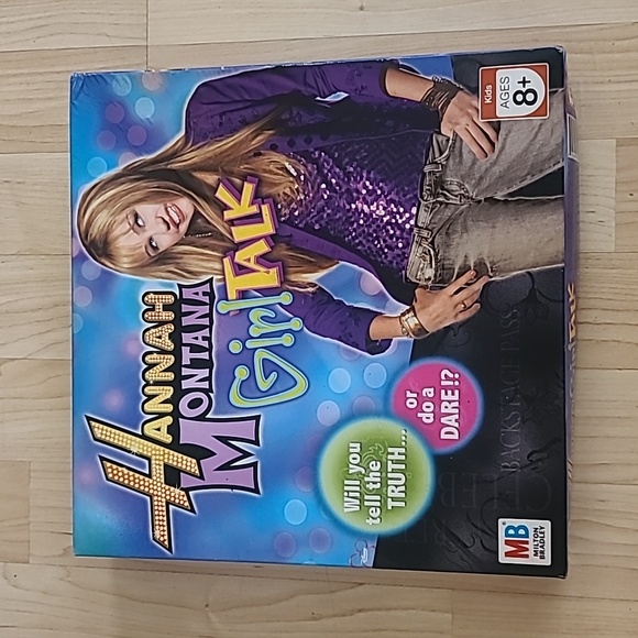 Disney | Toys | Hanna Montana Girl Talk Game Milton Bradley Disney ...
